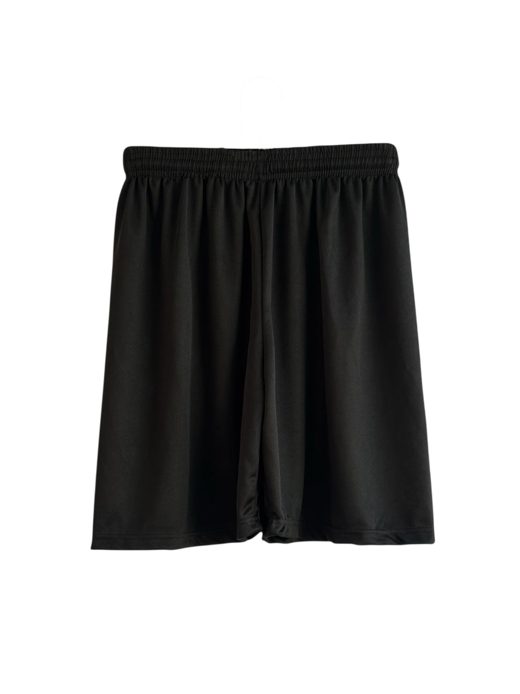 Plain black shorts – JERSEY VAULT
